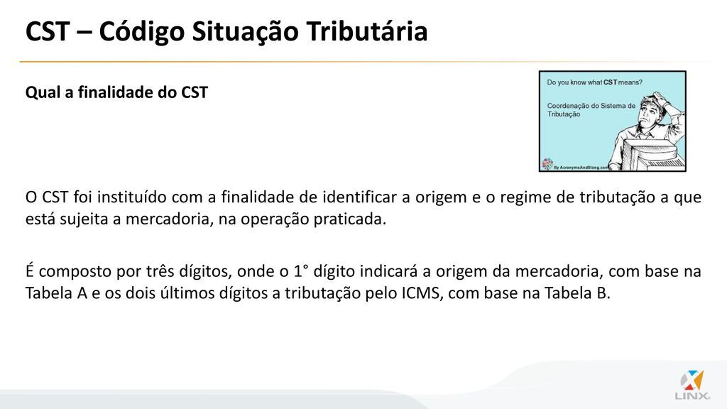 CST 500: Código de Situação Tributária, para que serve?, simples