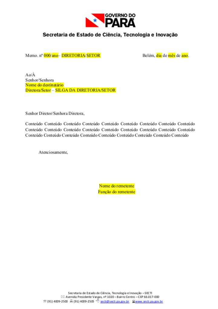 Modelo de Memorando: veja como você pode fazer e alguns exemplos